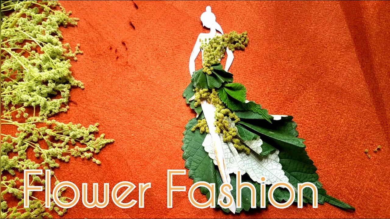 Flower Fashion | DIY #Boehmeria #fashion - YouTube