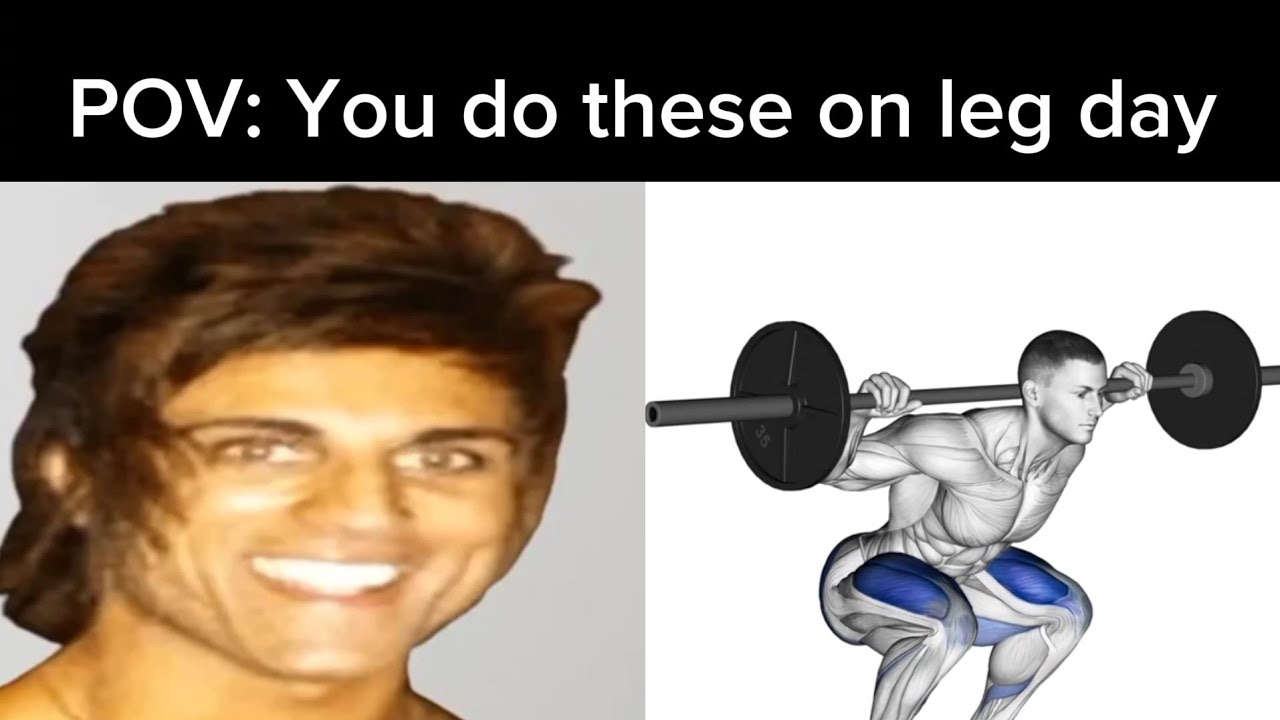 Pov You Do These On Leg Day Youtube