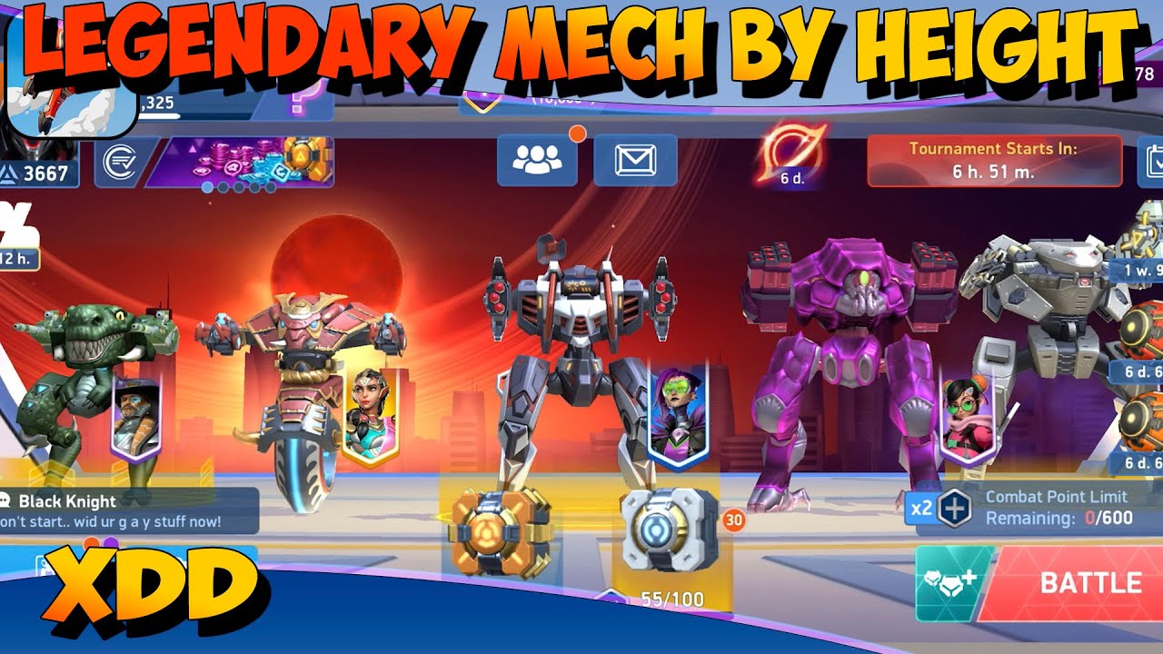 Mech Arena: Robot Showdown - Gameplay Walkthrough Part 204 - Legendary Mech by Height 🔥(iOS ...