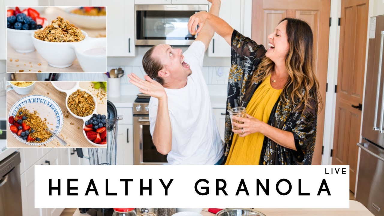 VEGAN BREAKFAST RECIPES - Part 3 - HOW TO MAKE GRANOLA | Vegan Michele ...