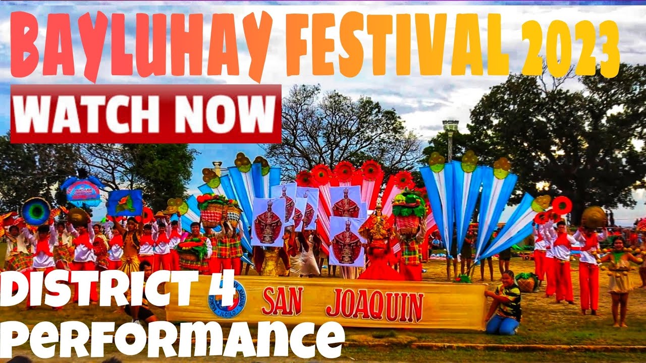 BAYLUHAY FESTIVAL 2023 | DISTRICT 4 PERFORMANCE - YouTube