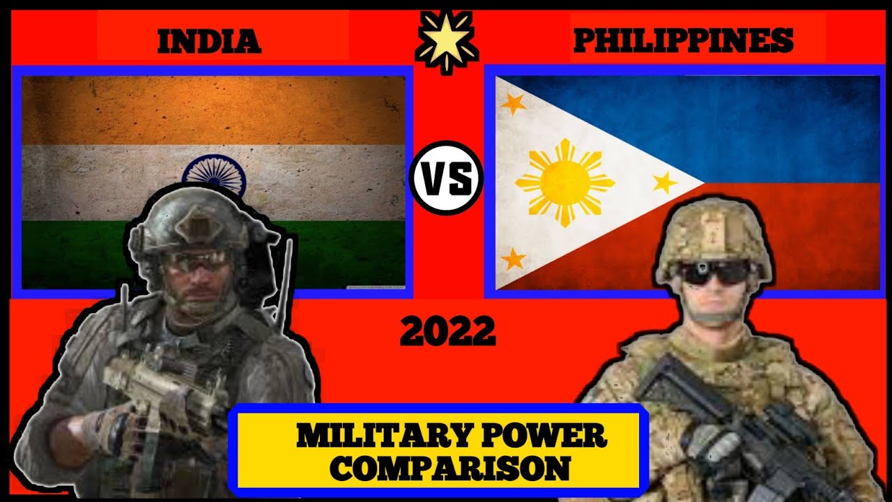 India vs Philippines Military Power Comparison 2022 |War military ...