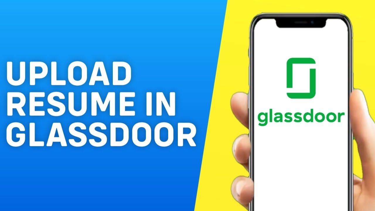How to Upload Resume in Glassdoor 2024 (Easy) - YouTube