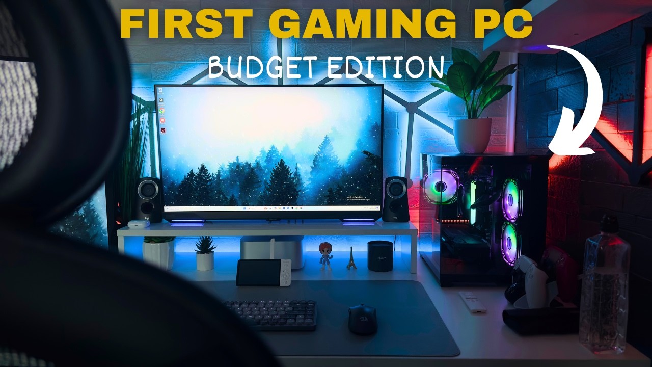 Building My FIRST GAMING PC 🖥️ Chill Gaming Vlog 🎮 Budget Edition 🤑 ...
