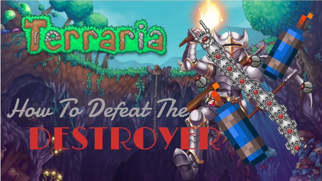 How To Beat The Destroyer Terraria Solo (4 Simple Steps!) - YouTube