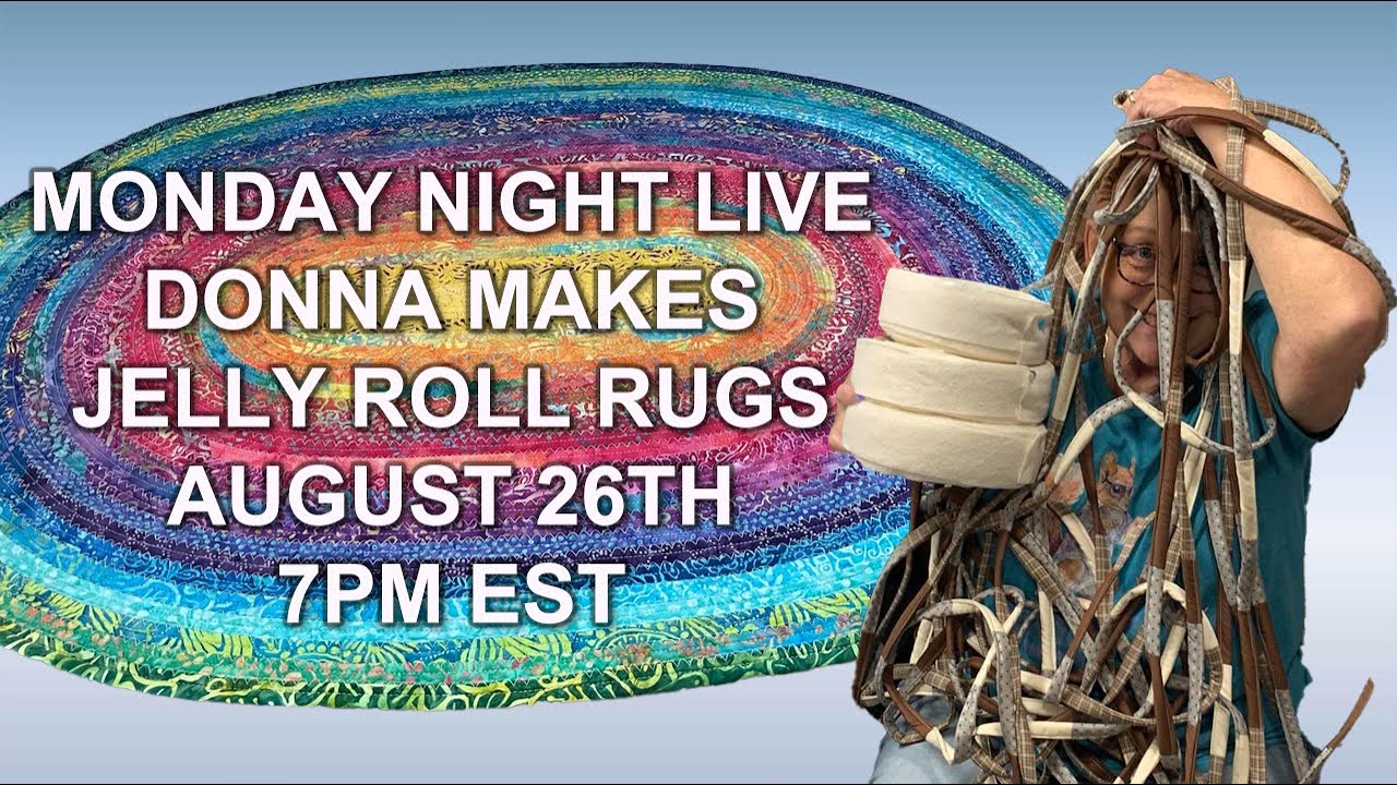 Jelly Roll Rug Tutorial - YouTube