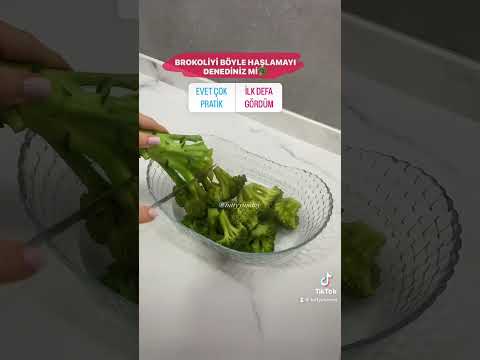 Bunu biliyor muydunuz? Brokoliyi böyle haşlamak çok pratik🥦👌🏻