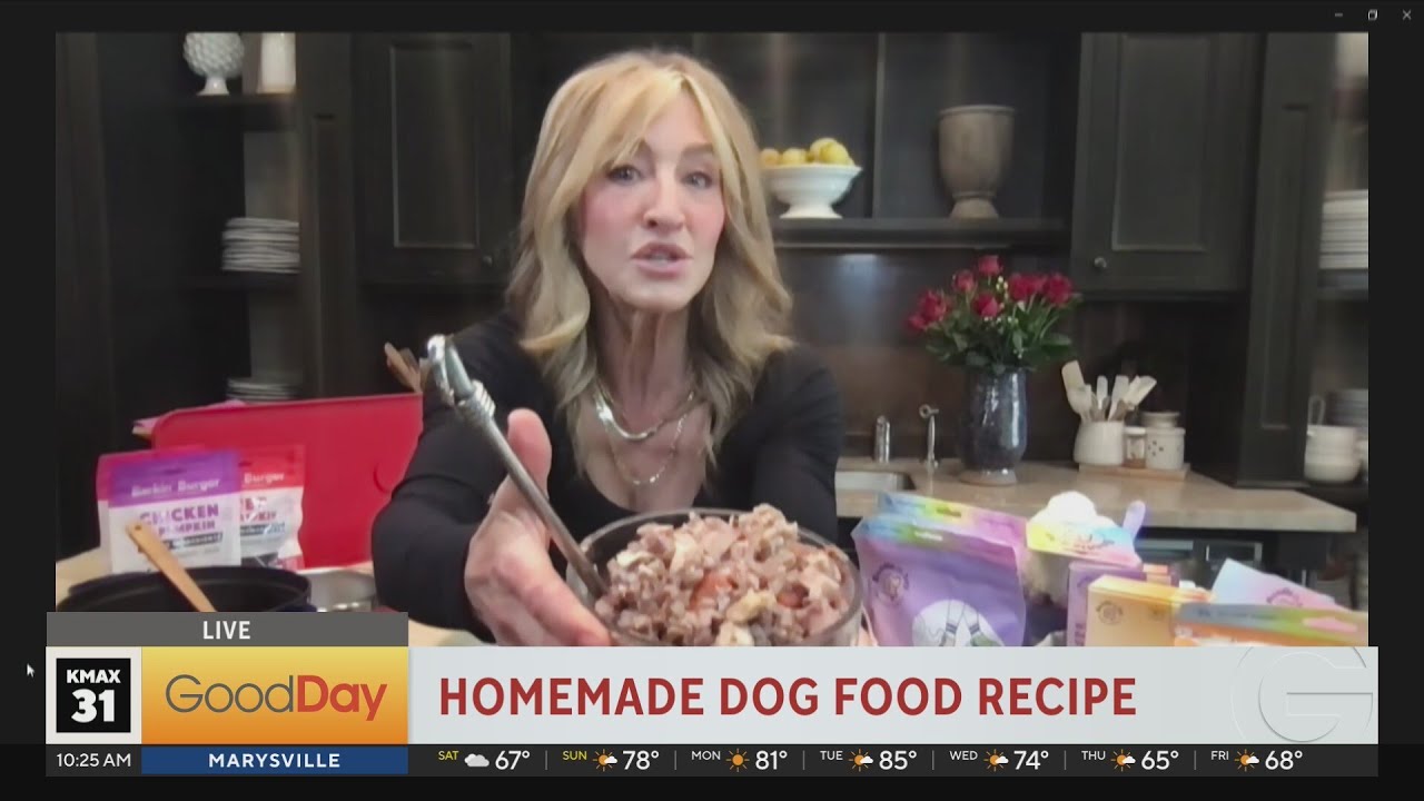 Laura McIntosh - Homemade Dog Food Recipe - YouTube