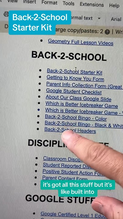 Free back to school starter kit for teachers! #teachers - YouTube
