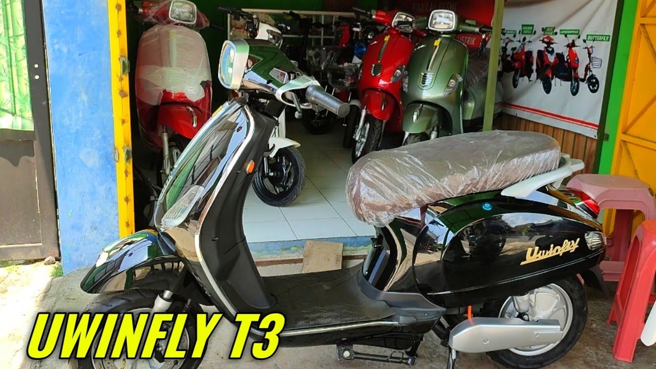MOTOR LISTRIK UWINFLY T3🔥MENARIK🤩 - YouTube
