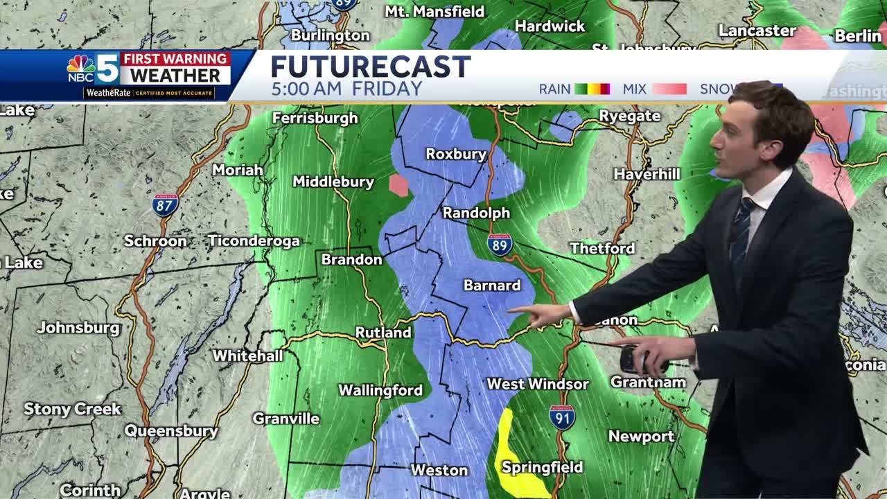 Rain and mountain snow on Thursday in Vermont (05-21-25) - YouTube