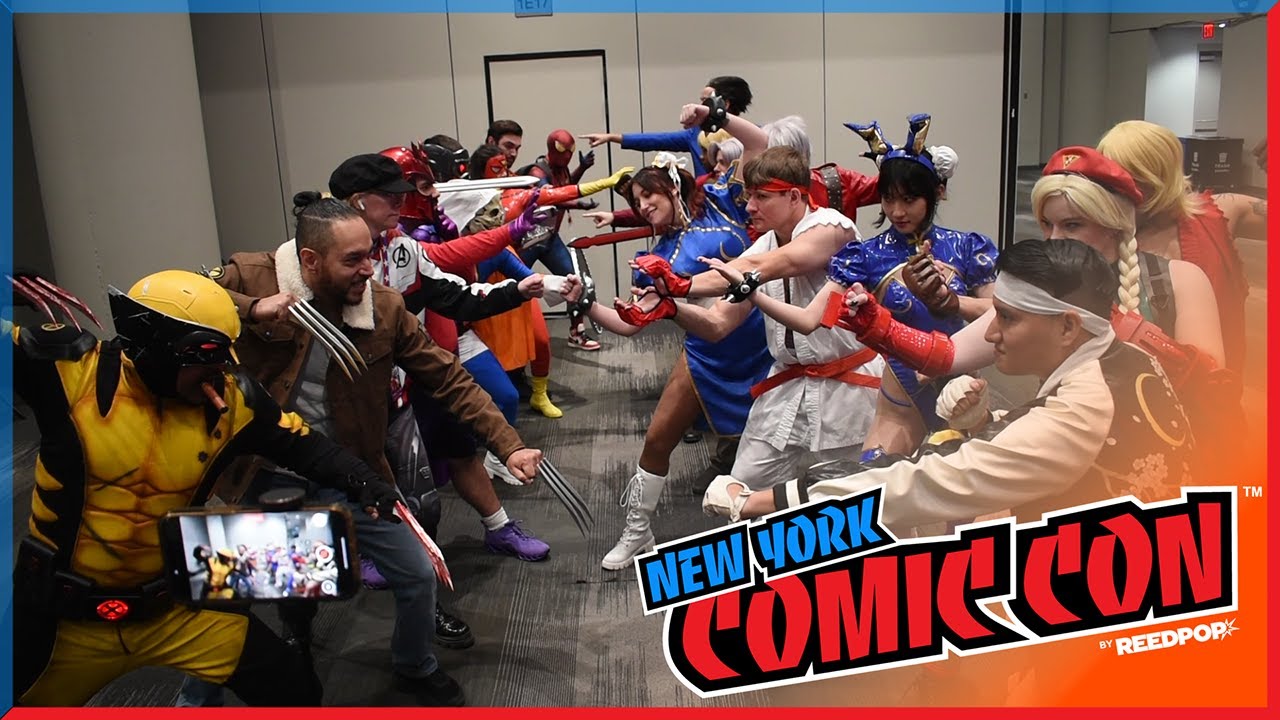 Marvel vs. Capcom Cosplay at New York Comic Con 2024 - YouTube