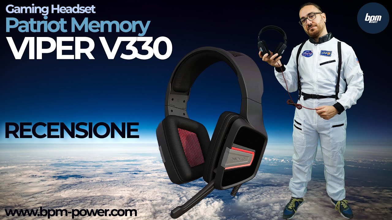 Patriot Memory Viper V330, cuffie spaziali! - YouTube