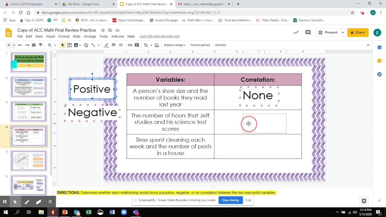 ACC Math Final Review Practice Answers - YouTube