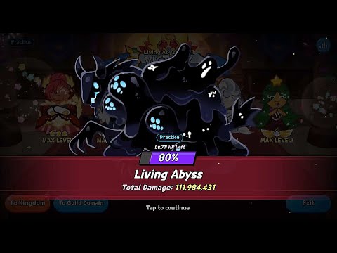 Cookie Run Kingdom - Living Abyss Lvl 1-71 - Carol/Oyster Comp - 110M ...
