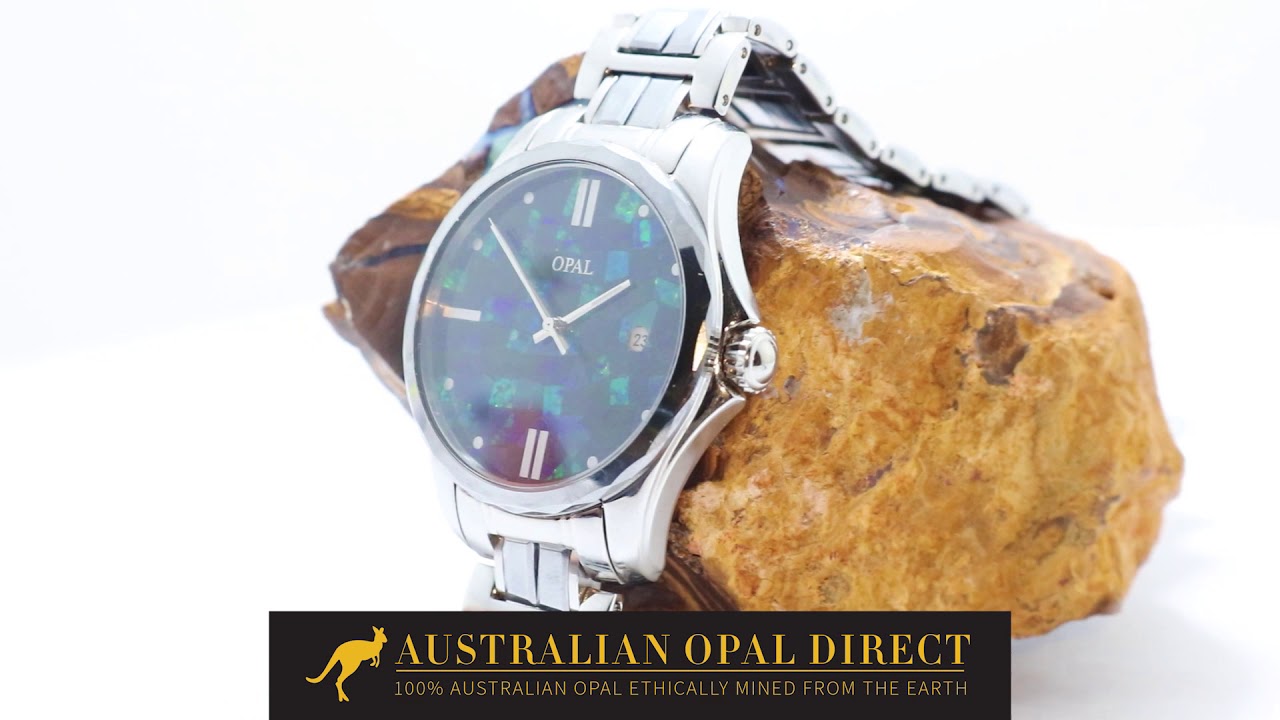 OPAL WATCH, FIRE OPAL WATCH, OPAL FACE WATCHES FROM AUSTRALIAN OPAL ...