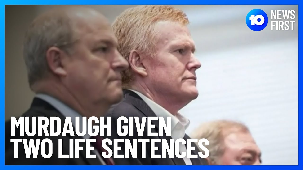 Alex Murdaugh Given Two Life Sentences | 10 News First - YouTube