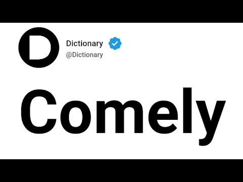 Comely Meaning In English - YouTube