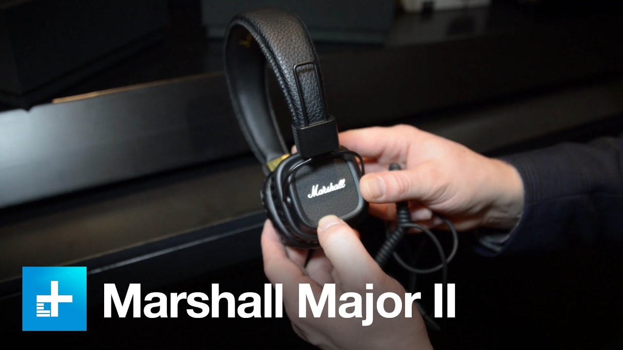 Marshall Major II Headphones - Hands On - YouTube