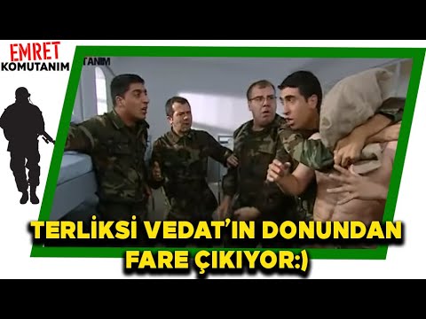 TERLİKSİ VEDAT'IN DONUNDAN FARE ÇIKIYOR! ORDA BİŞEY KIMILDIYOR! | Emret Komutanım 59. Bölüm