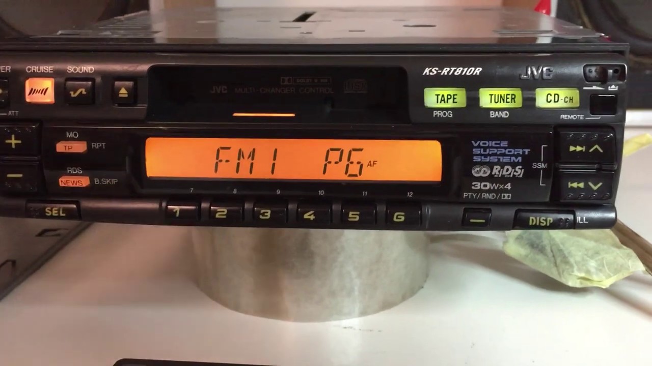 Jvc KS-RT810R with B&O beovox 1700 - YouTube