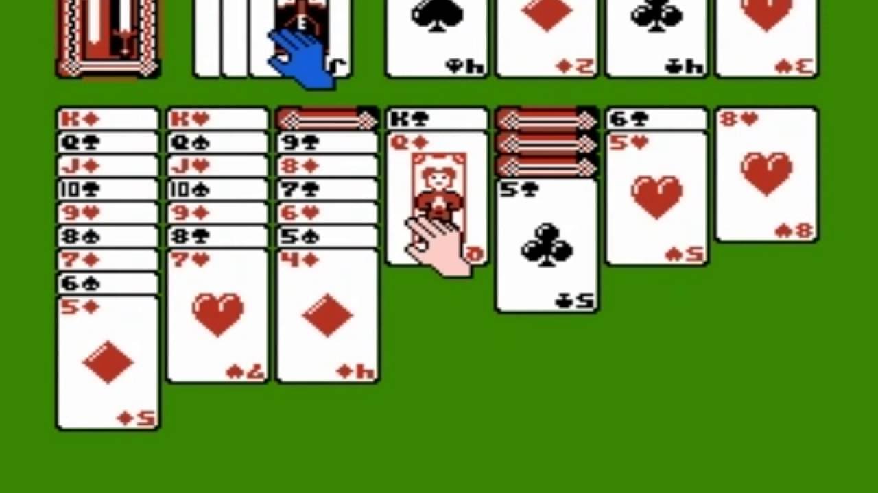 Solitaire (NES) Playthrough - NintendoComplete - YouTube