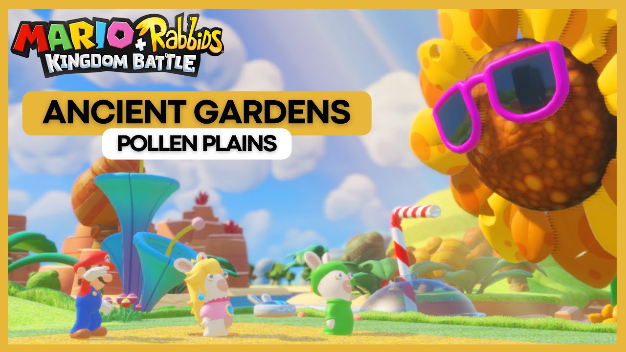 Mario + Rabbids Kingdom Battle #2 - Ancient Gardens: Flower Bud (Mundo ...