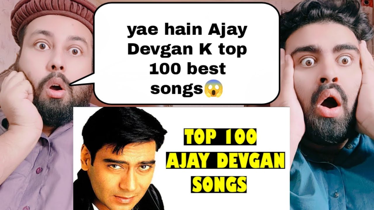Top 100 SuperHit Songs Of Ajay Devgan Movies - YouTube