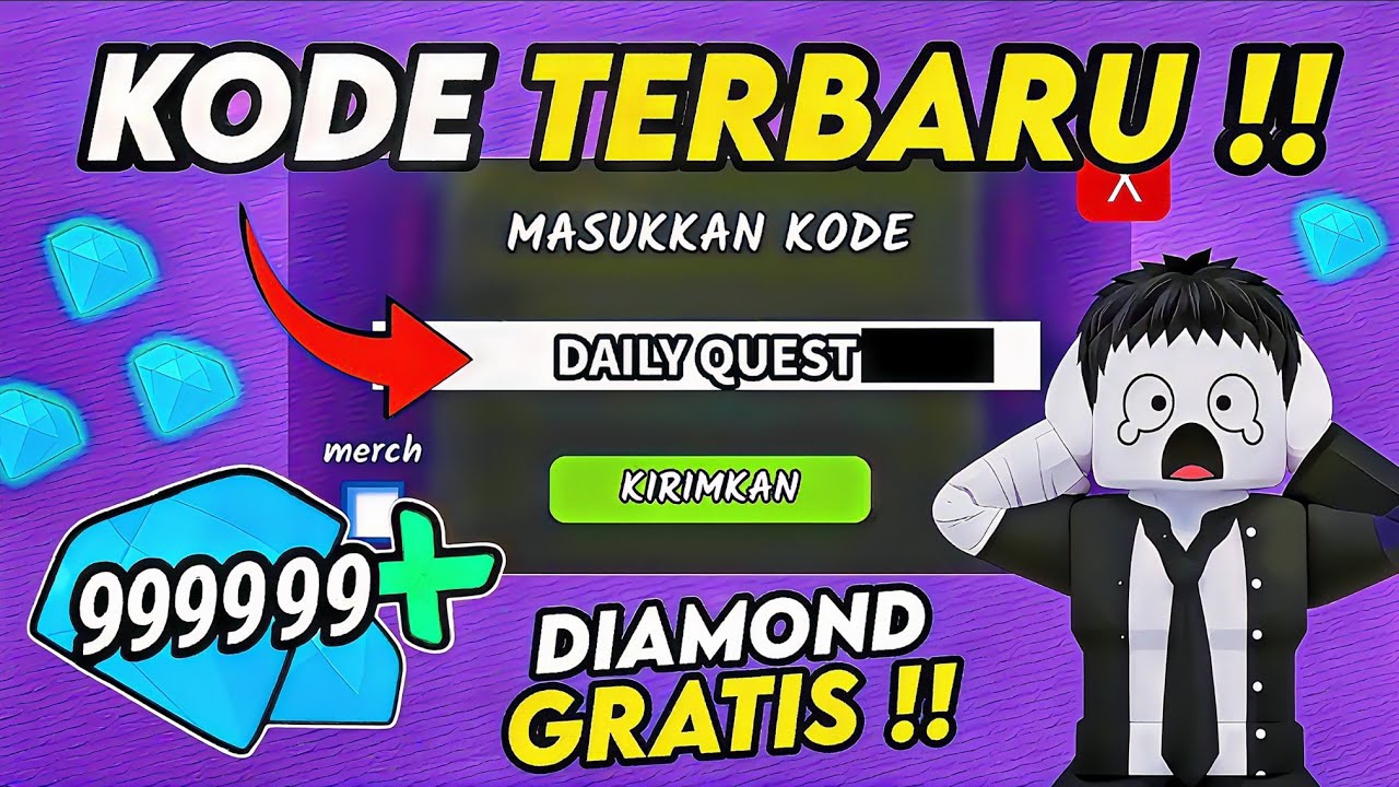 KODE TERBARU‼️Kode Redeem Aktif Terbaru Update DAILY QUEST 99 Nights in ...