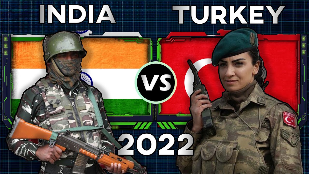 India vs Turkey Military Power Comparison 2022 - YouTube