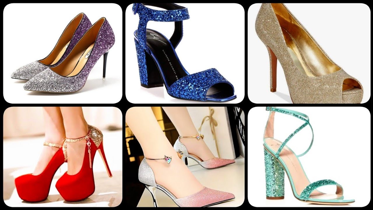 Very pretty high heels fancy shoes & party wear footwear collection for ...