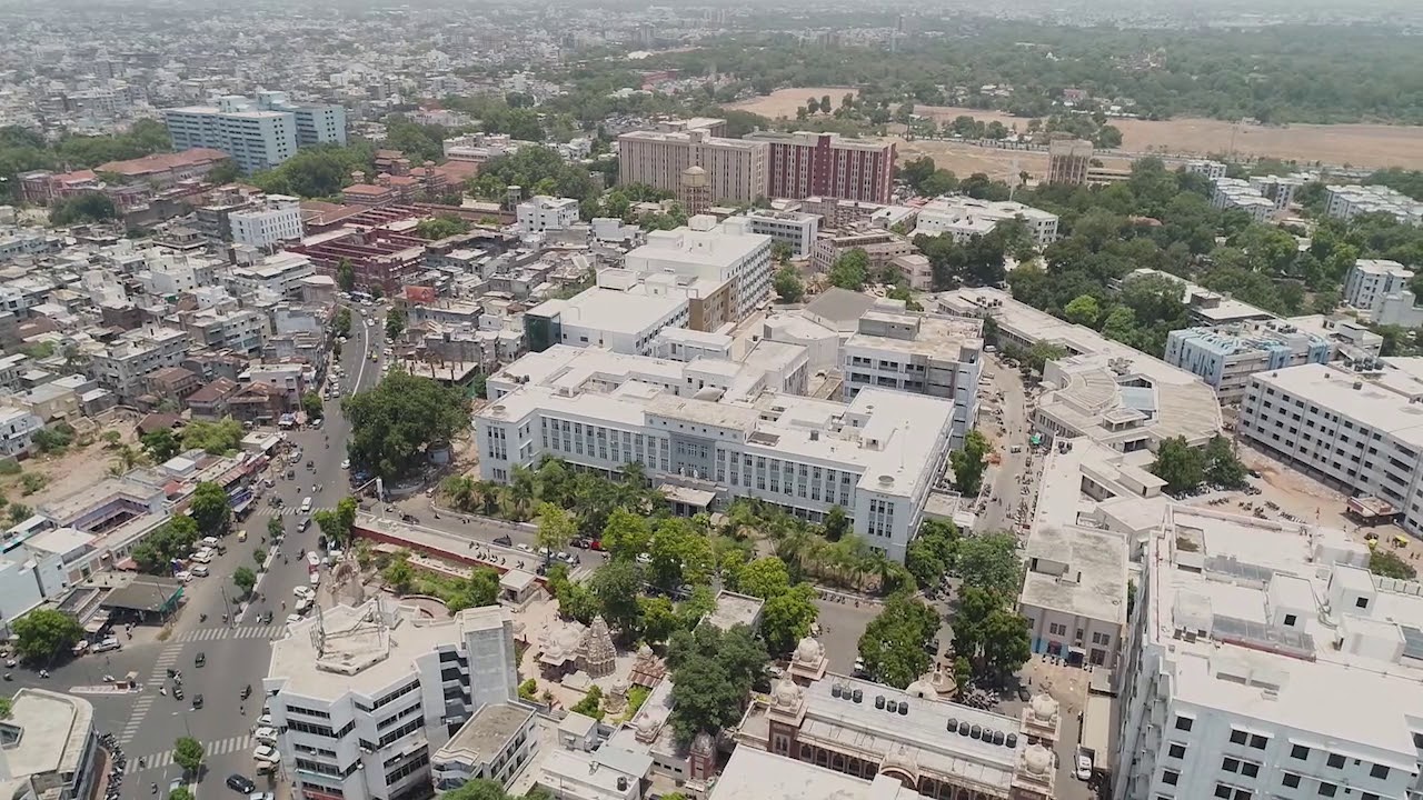 Baroda Medical College | Bird Eye View - YouTube