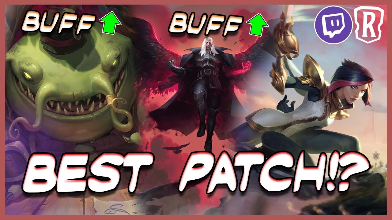 The BEST PATCH EVER in Legends of Runeterra!? *NEW* REACTION - YouTube