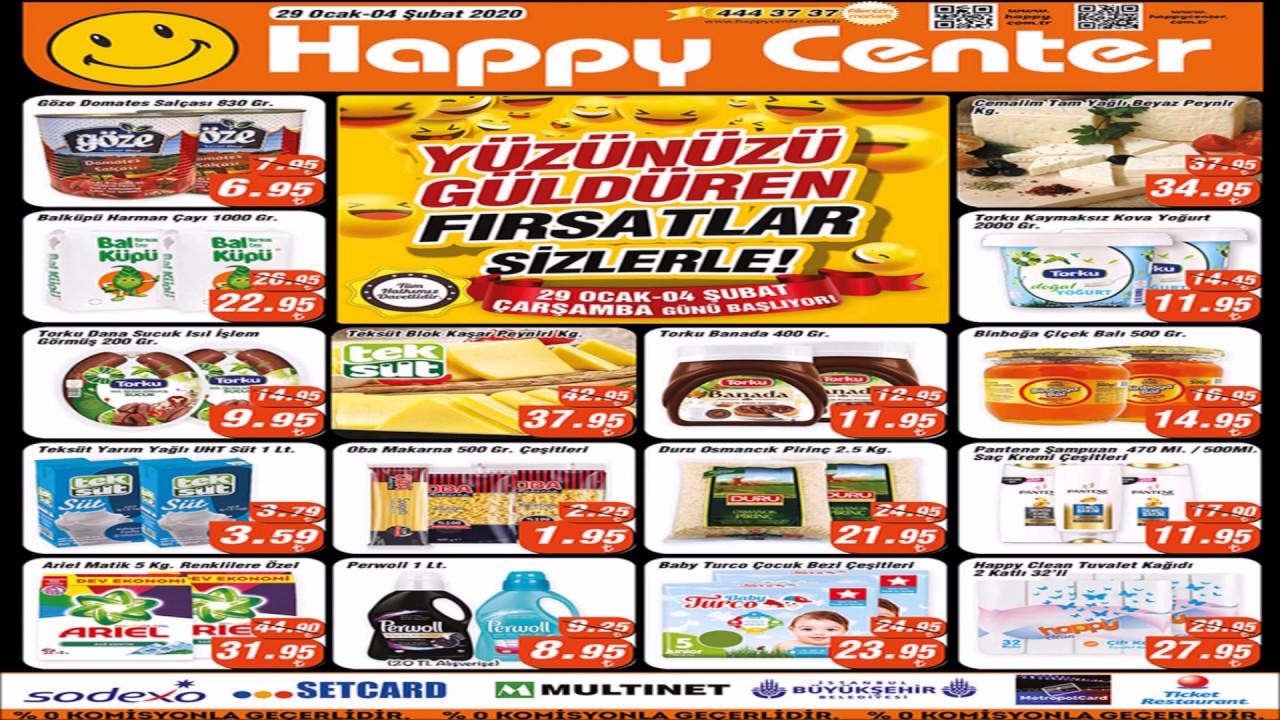 Happy Center 29 Ocak 2020 4 Şubat 2020 Kataloğu - YouTube