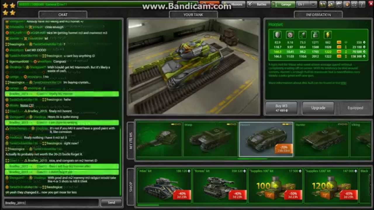Tanki Online | Buying M3 Railgun & M3 Hornet - YouTube