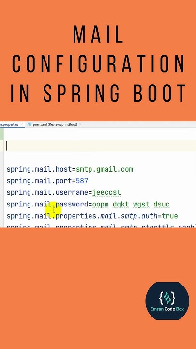 Spring Boot Email Configure - YouTube