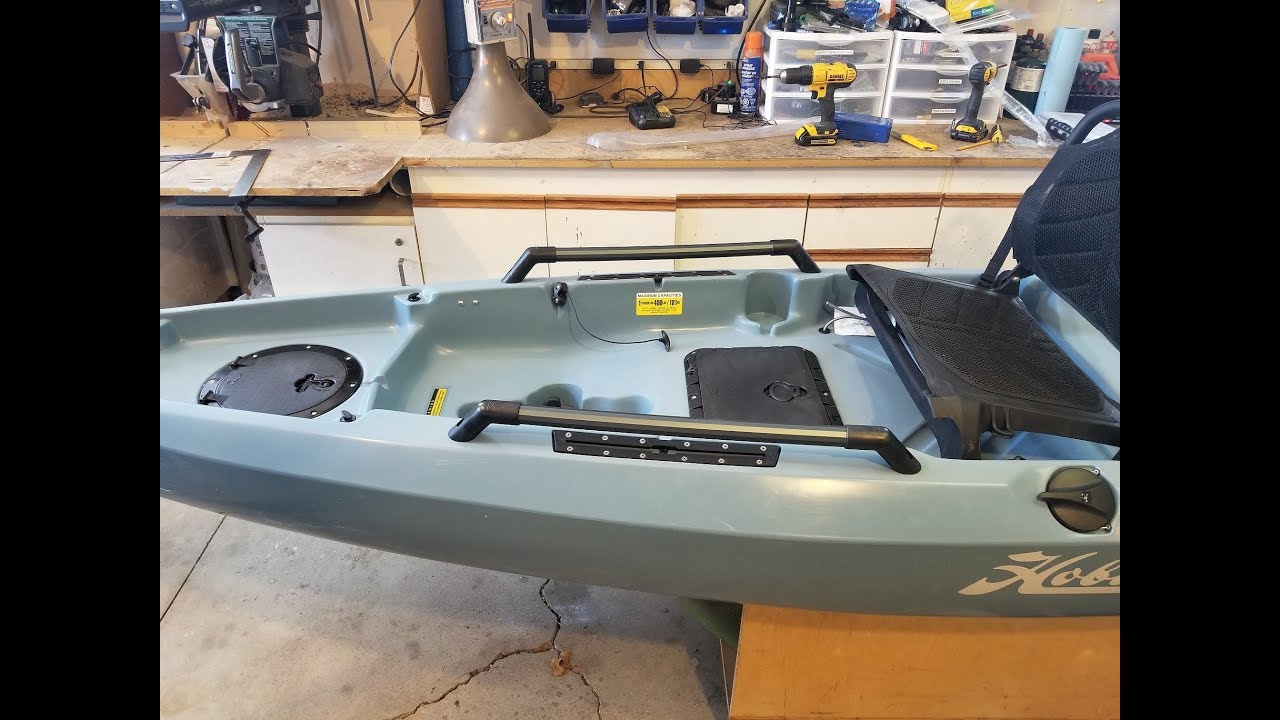 Hobie Compass - H-Rail install - YouTube