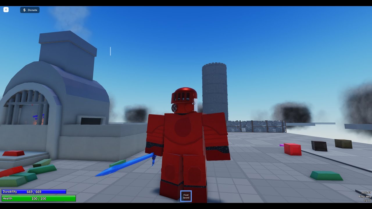 how to make frost sword and full armor - YouTube
