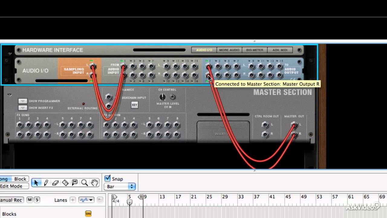 Reason 7 105: Working With Audio - 1. How Audio Works in Reason - YouTube