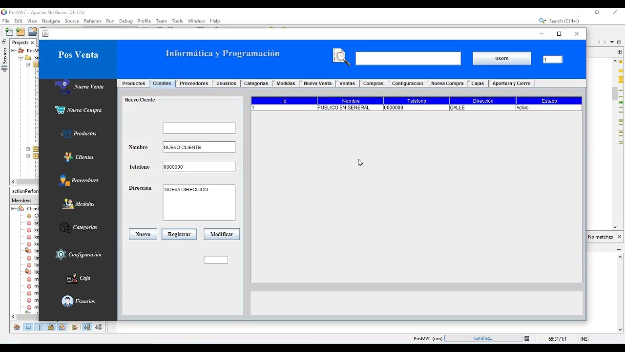 Sistema de venta en Java y MySQL - Validación de registros duplicados ...