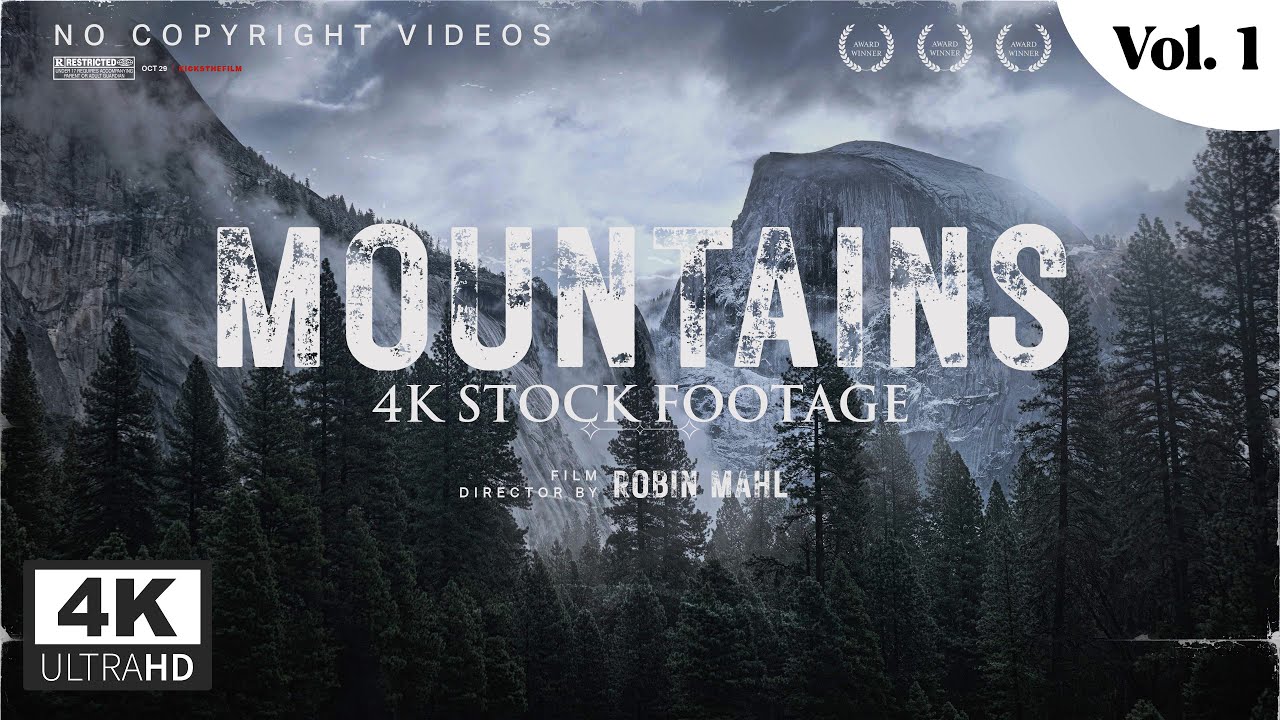 Mountains [Vol. 1] | 4K Stock Footage Pack | No Copyright - YouTube