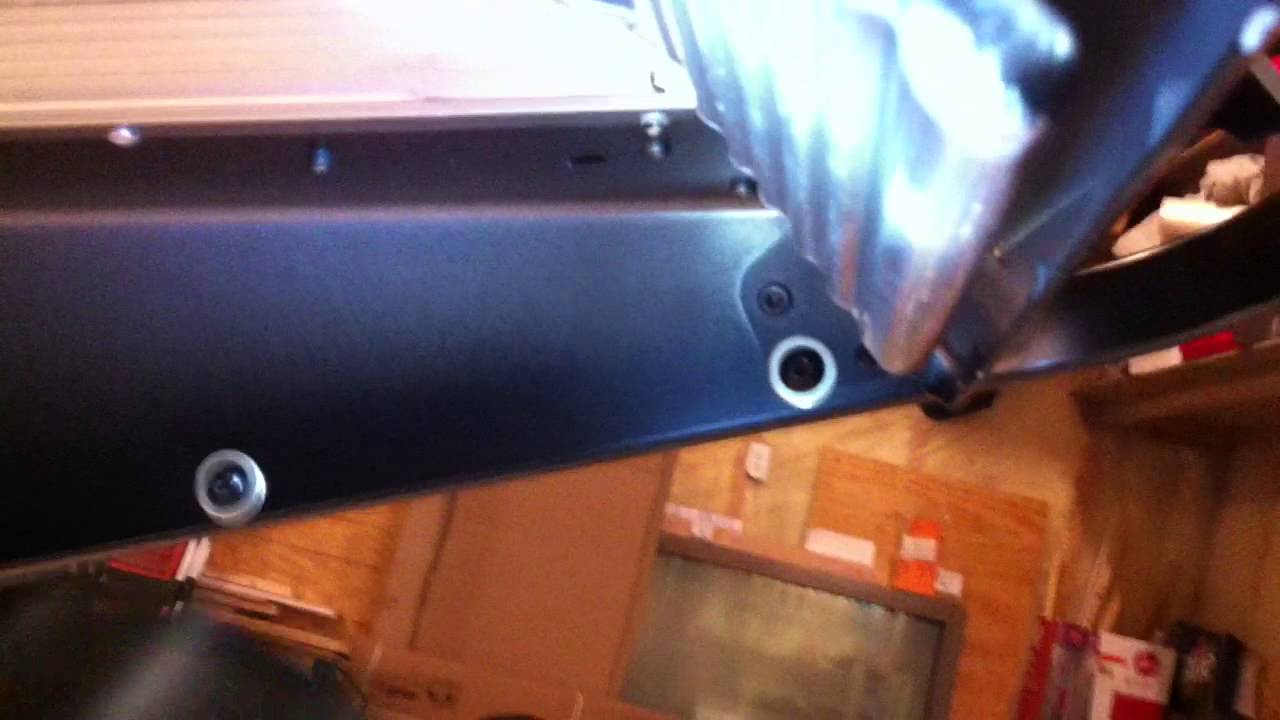 Tunnel protector install - YouTube