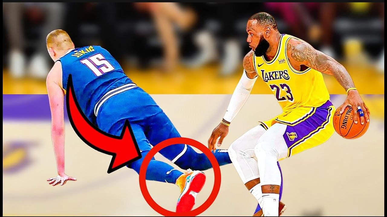 The NBA's Best Breaking Ankles Art - YouTube