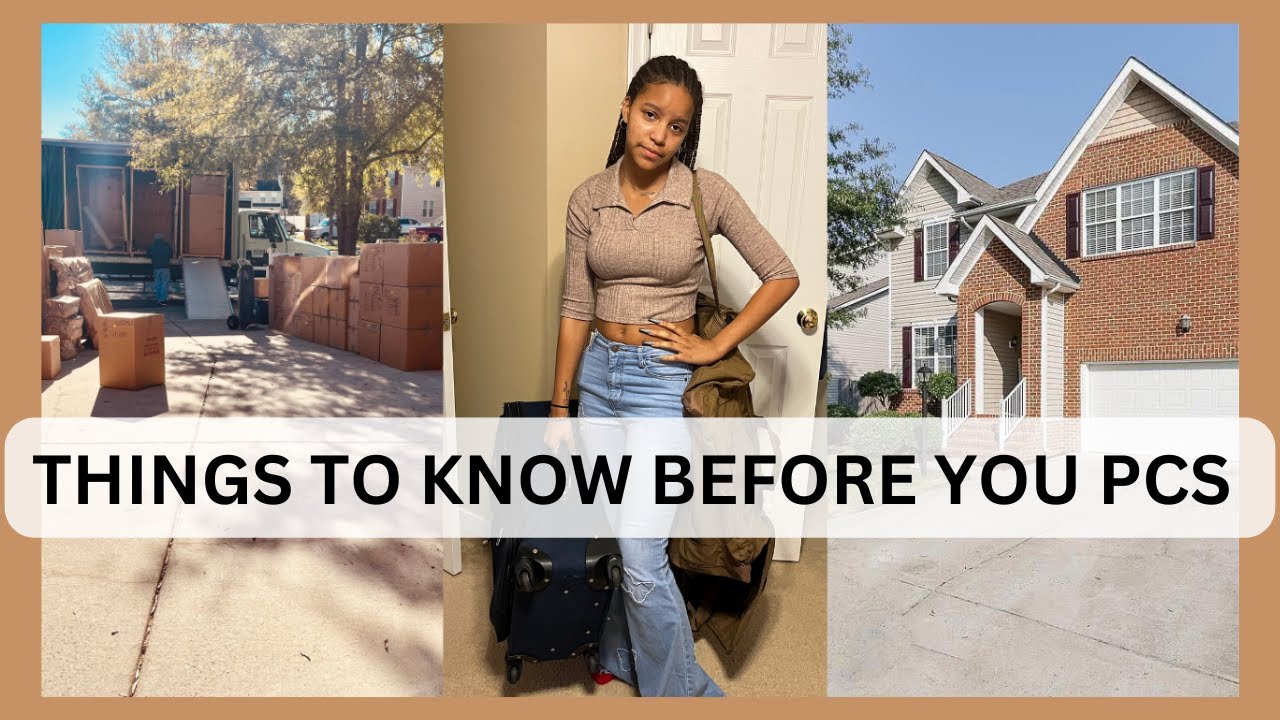 PCS MOVING TIPS | OUR MOVE | MILITARY LIFE - YouTube