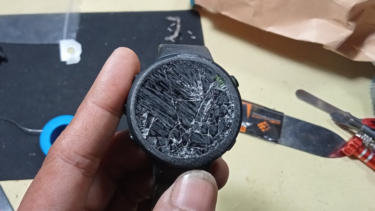 Cara mudah ,aman ganti lcd Garmin forerunner 45 #garmin service repair ...