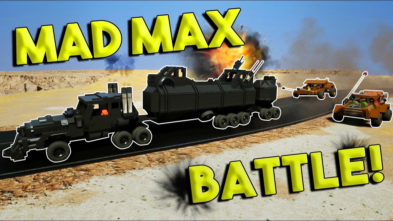 LEGO MAD MAX DERBY CHALLENGE! - Brick Rigs Multiplayer & Gameplay ...
