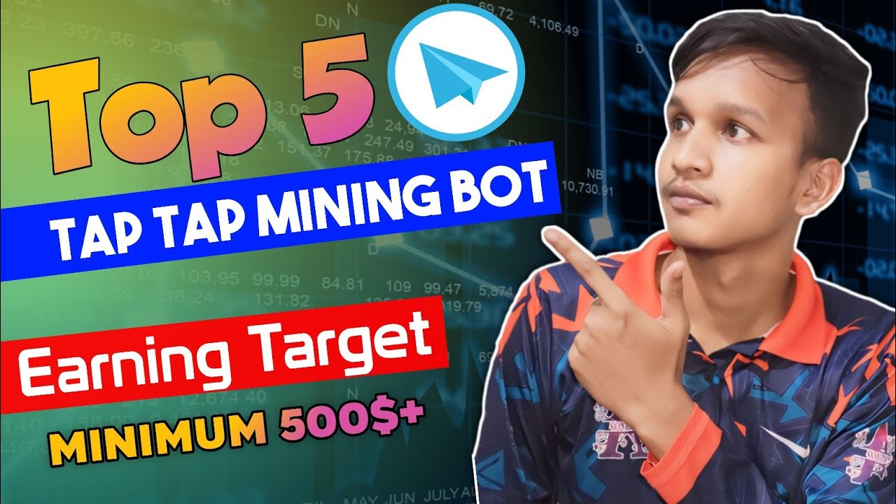 Top 5 Telegram Mining Bot || Tap Tap Bot || 500$+ Earning Challenges ...