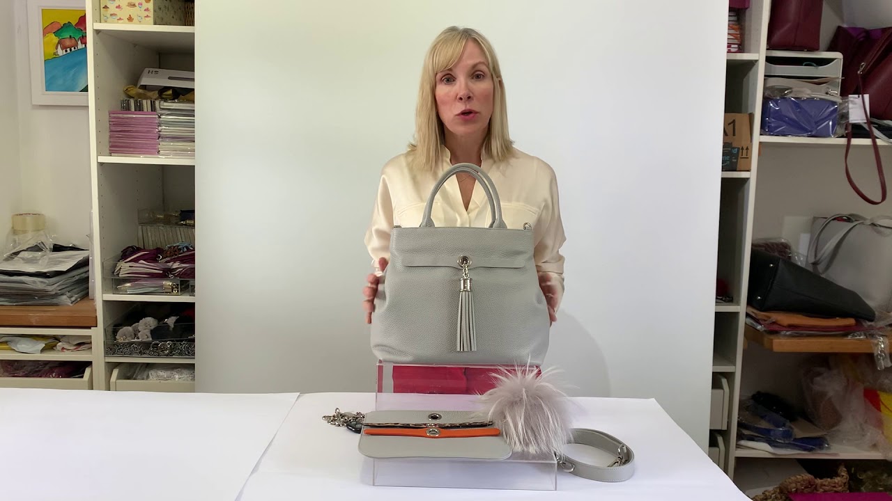 Sarah Haran Iris Satchel Bag - YouTube
