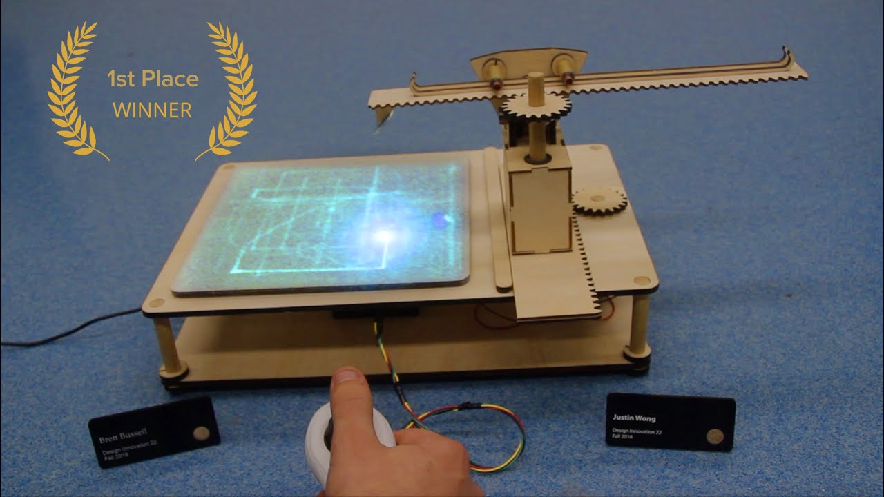 DIY Laser Drawing Machine! - YouTube