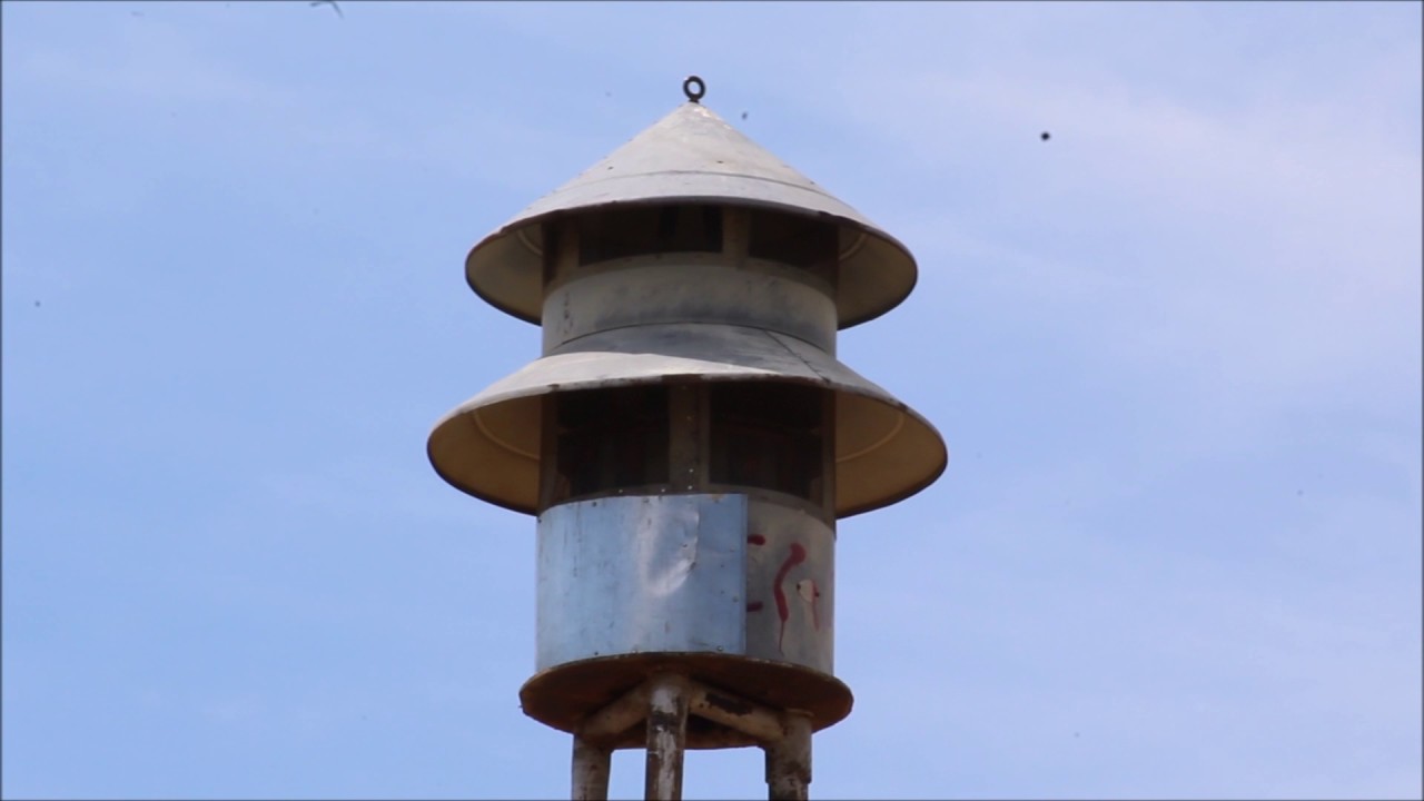 Federal Signal Model 5 siren test, Alert - Cashion, OK 7/29/17 - YouTube